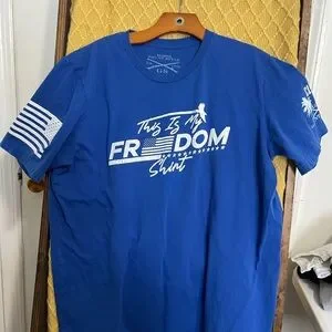 Grunt Style | Shirts | Grunt Style Blue This Is My Freedom Graphic ...